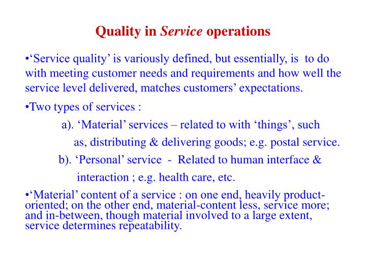 PPT - QUALITY MANAGEMENT PowerPoint Presentation - ID:5190662