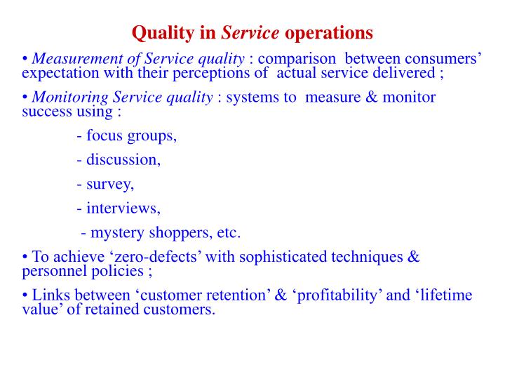 PPT - QUALITY MANAGEMENT PowerPoint Presentation - ID:5190662