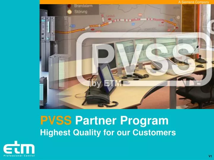 PPT - PVSS Partner Program Highest Quality for our Customers PowerPoint ...
