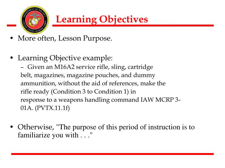 PPT - How To Properly Deliver a POI Sgt. Lane PowerPoint Presentation ...