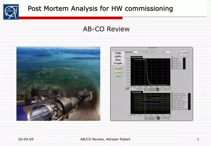 PPT - Post Mortem Analysis for HW commissioning PowerPoint Presentation ...