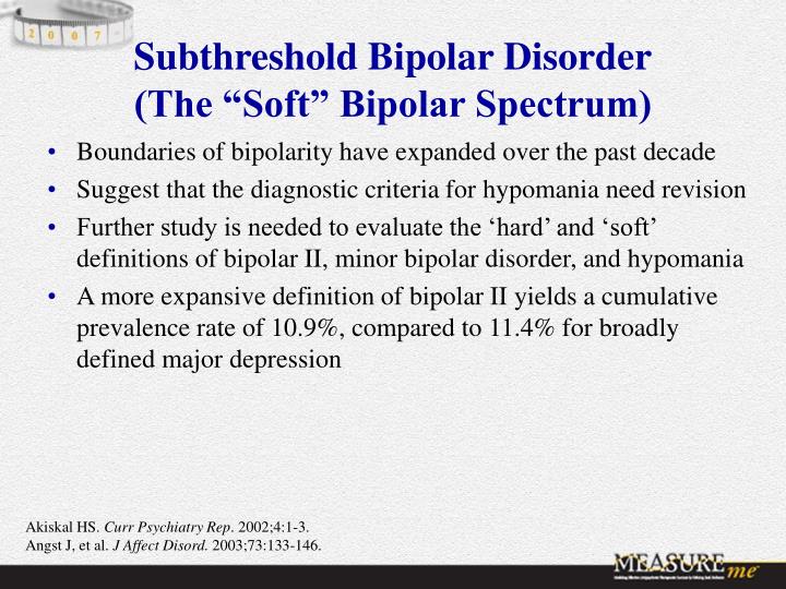 PPT - Section 1: Recognition and Diagnosis of Bipolar Disorder and Its ...