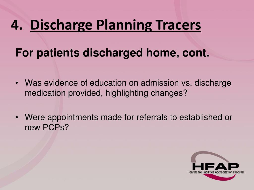 PPT - Hospital Patient Safety Initiatives: Discharge Planning ...