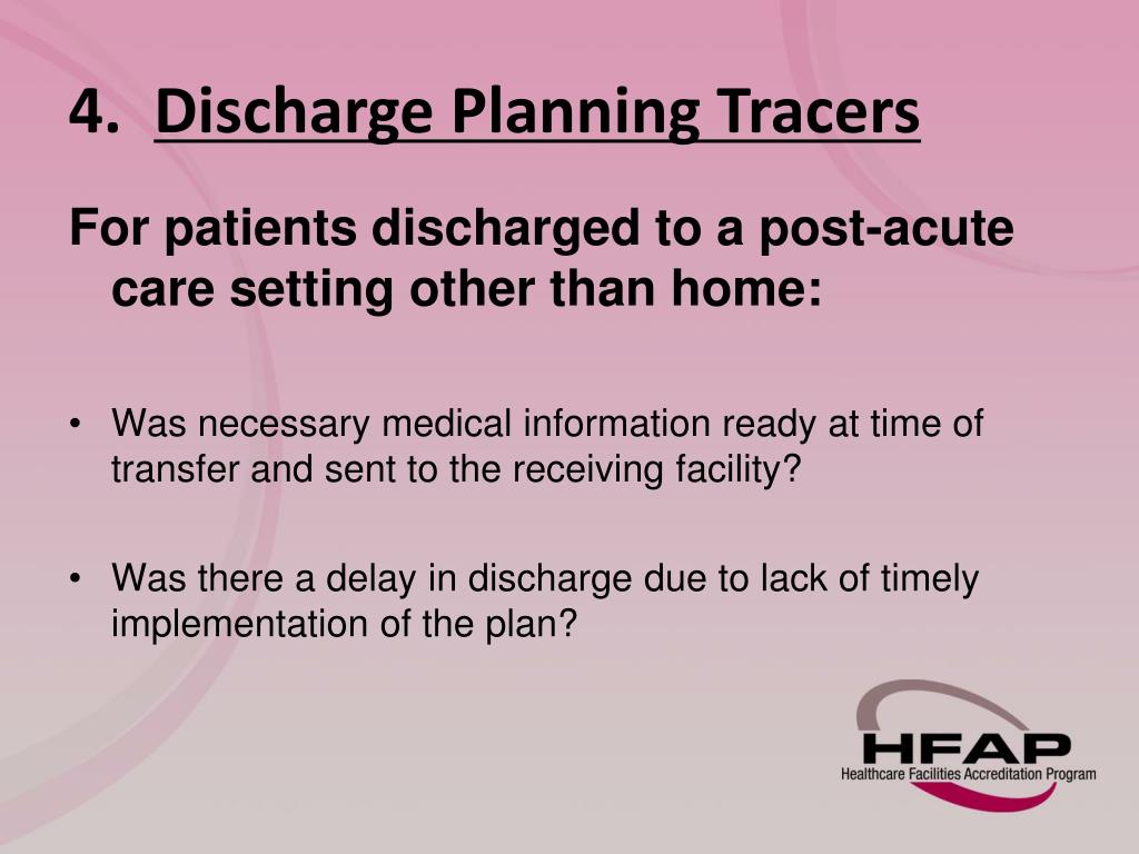 PPT - Hospital Patient Safety Initiatives: Discharge Planning ...