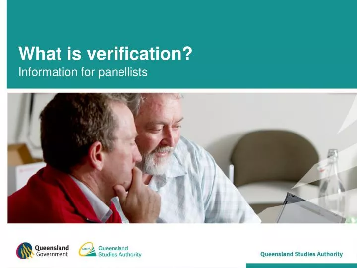 PPT - What is verification? PowerPoint Presentation, free download - ID ...