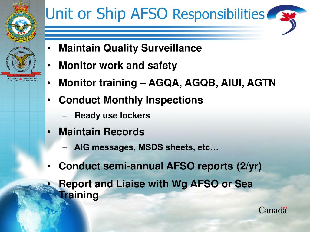 PPT - 1 Cdn Air Div AFSO Presentation AFSO Workshop 8-9 October 2008 ...