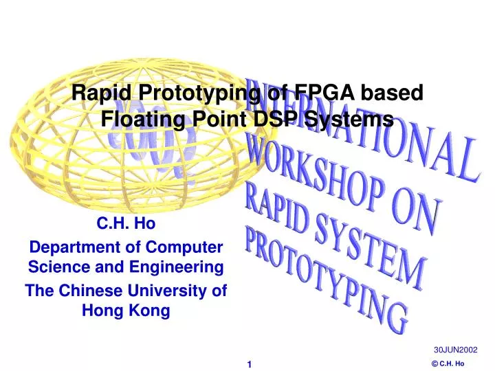 PPT - Rapid Prototyping of FPGA based Floating Point DSP Systems PowerPoint Presentation - ID ...