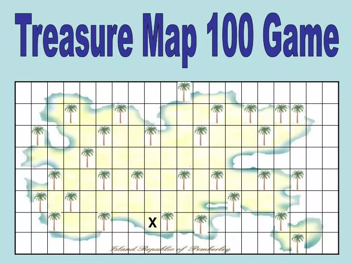 PPT - Treasure Map 100 Game PowerPoint Presentation, free download - ID ...