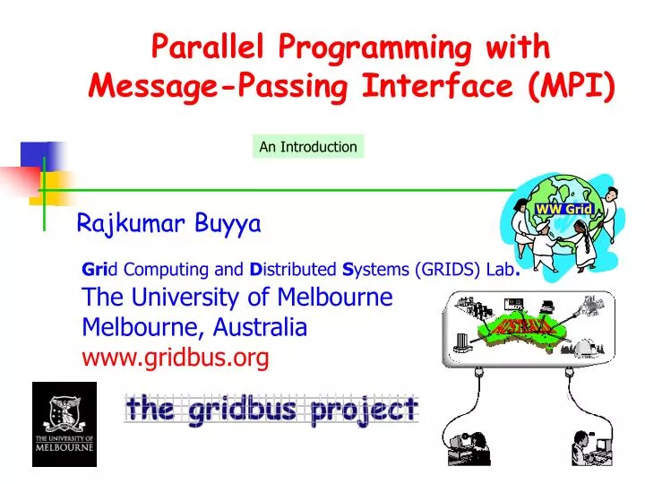 Ppt Parallel Programming With Message Passing Interface Mpi Powerpoint Presentation Id5197186
