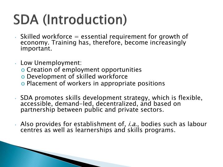 PPT - The Skills Development Act, 97 of 1998 PowerPoint Presentation ...