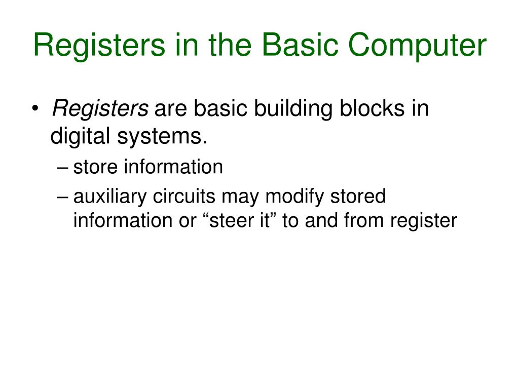 PPT - Register and Counter Design PowerPoint Presentation, free ...