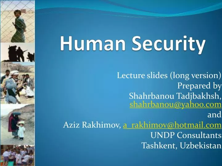 PPT - Human Security PowerPoint Presentation, free download - ID:5198992