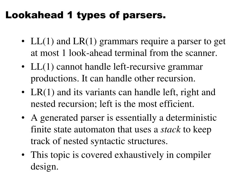 Ppt Notes On Python Regular Expressions And Parser Generators By D Parson Powerpoint