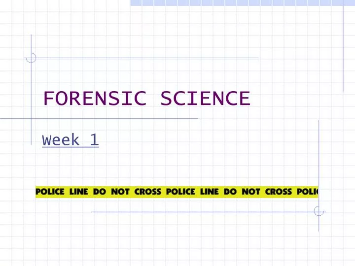 PPT - FORENSIC SCIENCE PowerPoint Presentation, free download - ID:5199976