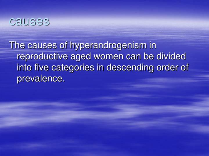 PPT - HYPERANDROGENISM, HIRSUTISM AND POLYCYSTIC OVARY SYNDROME ...