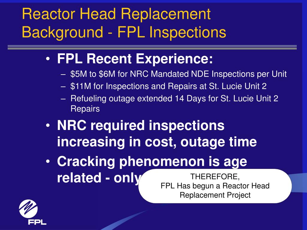 PPT - Florida Power and Light Company Nuclear Division PowerPoint ...