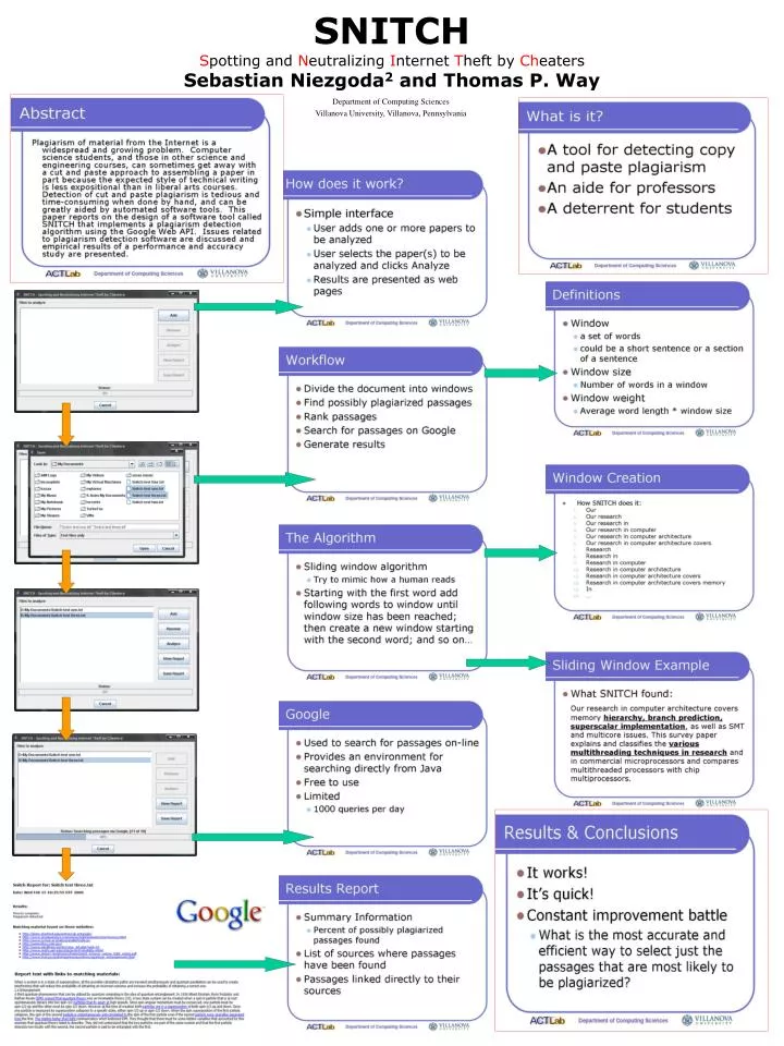 PPT - Department of Computing Sciences Villanova University, Villanova ...