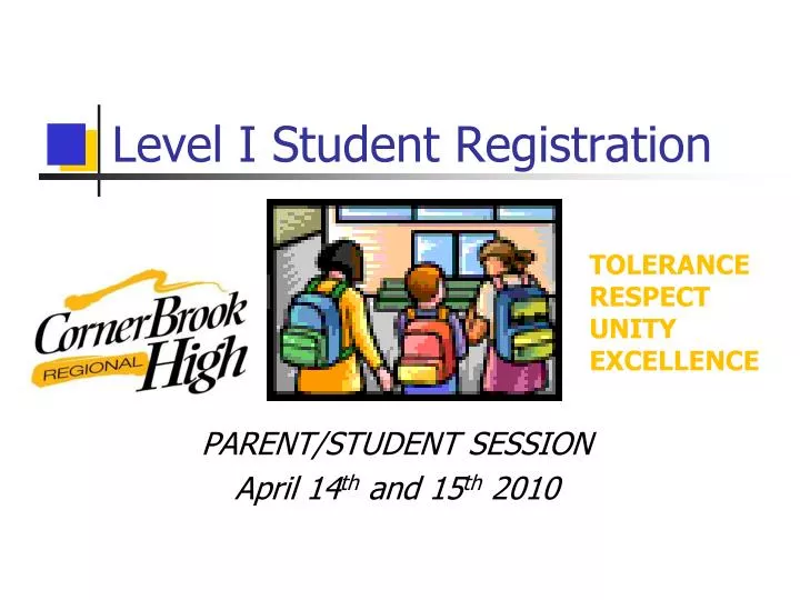 PPT - Level I Student Registration PowerPoint Presentation, free ...