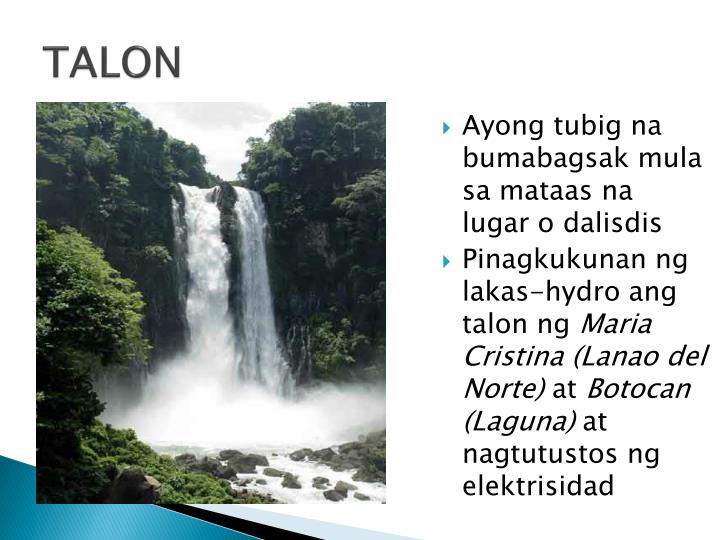 PPT - Anyong Tubig PowerPoint Presentation - ID:5205091