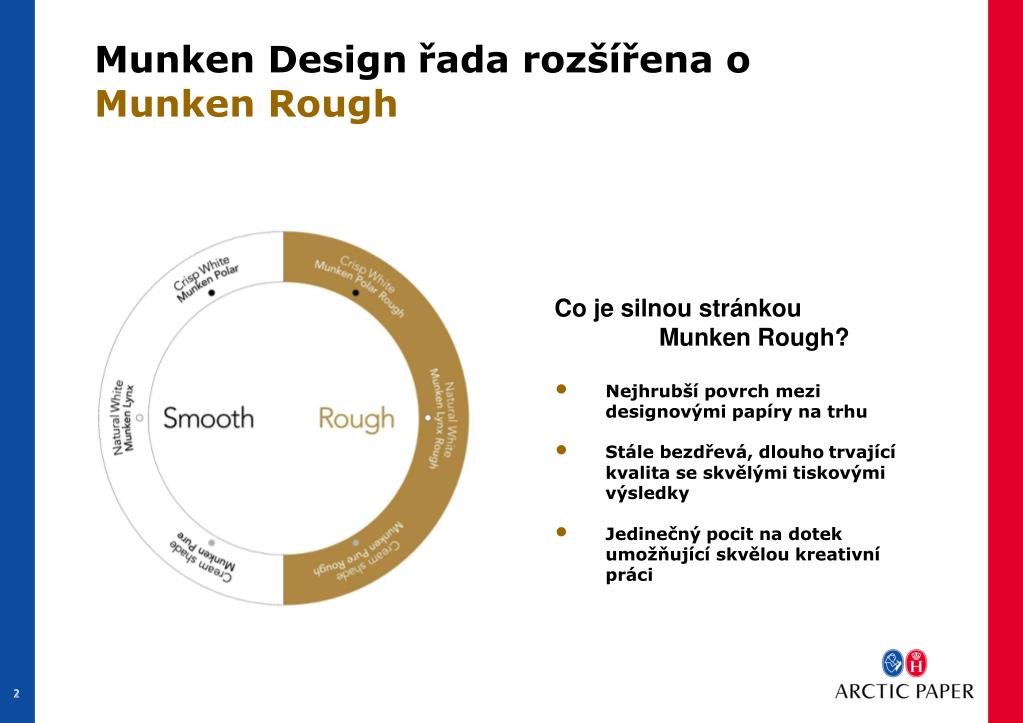 PPT - P říležitosti s novou řadou Munken Design PowerPoint Presentation ...