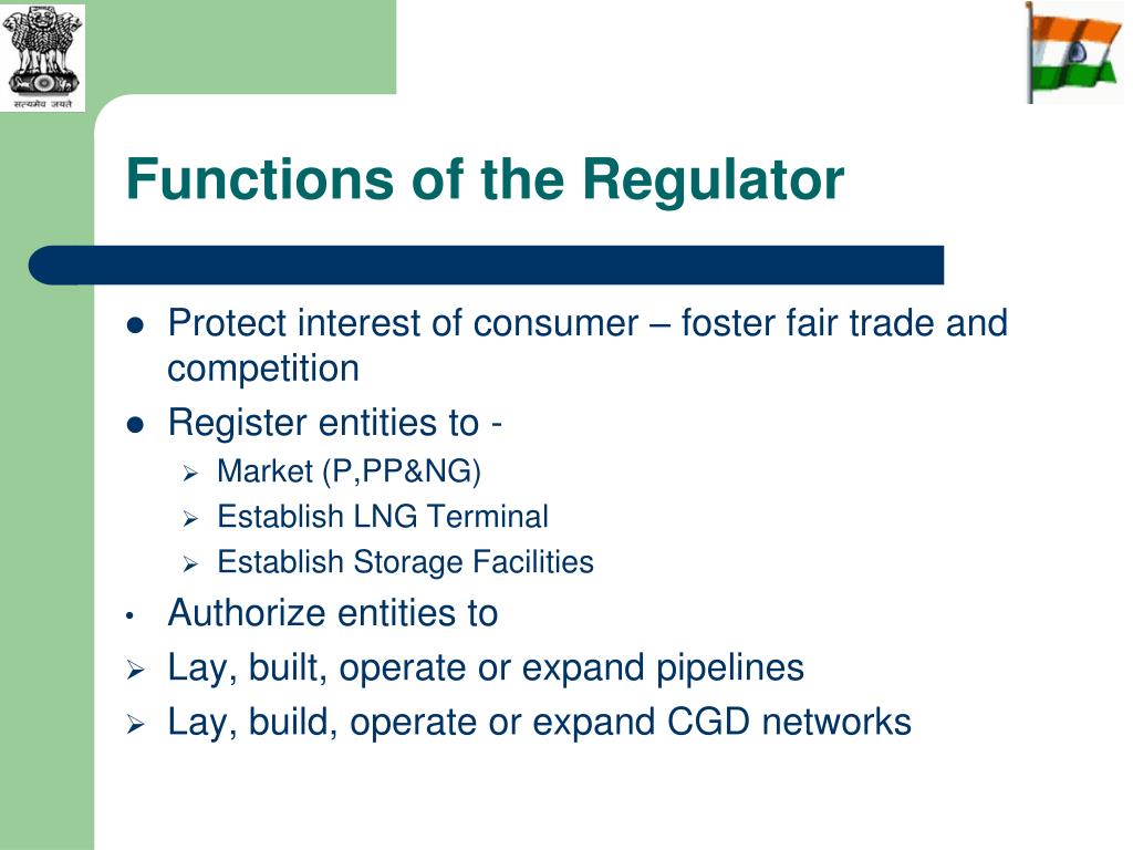 PPT - ROLE OF OIL & GAS SECTOR REGULATOR TO ACCELERATE INVESTMENT IN ...