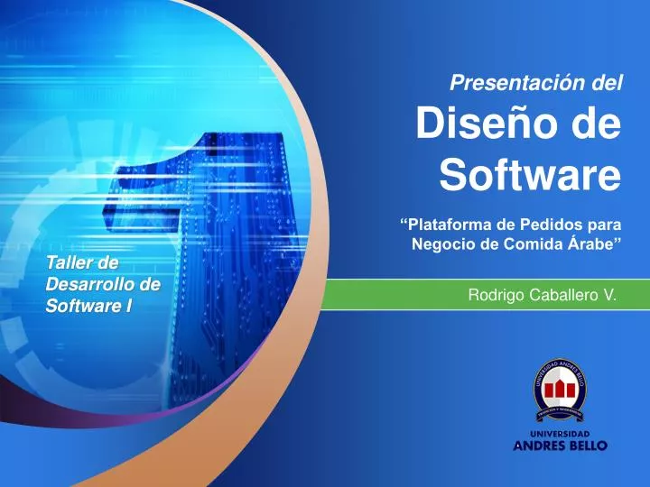 PPT - Presentación del Diseño de Software PowerPoint Presentation, free download - ID:5208087