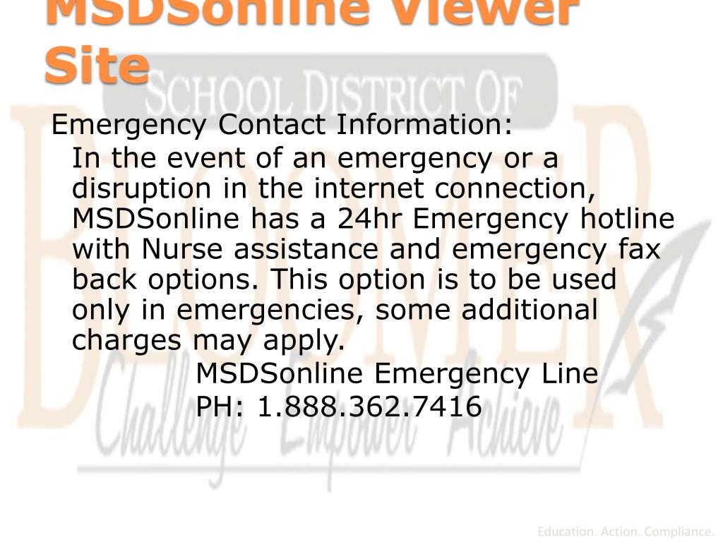 PPT - ENVIRONMENTAL HEALTH & SAFETY SERVICES PowerPoint Presentation ...