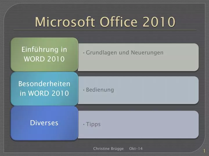 PPT - Microsoft Office 2010 PowerPoint Presentation, free download - ID ...