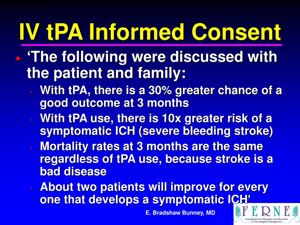 PPT - Legal Issues in the ED Management of Acute Ischemic Stroke ...