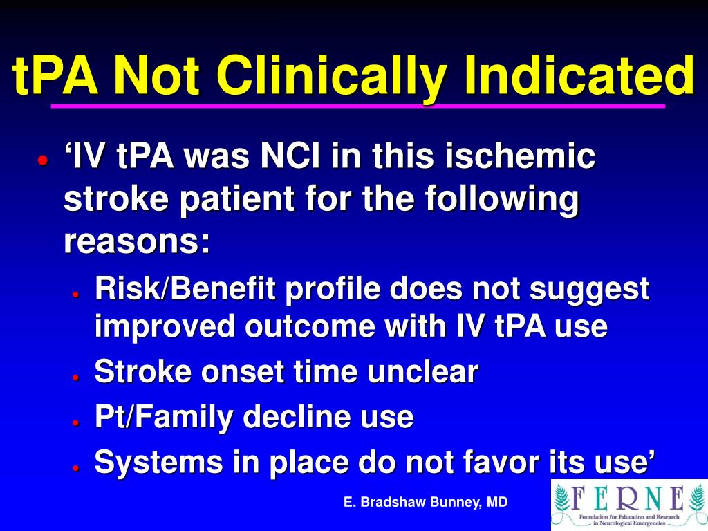 PPT - Legal Issues in the ED Management of Acute Ischemic Stroke ...