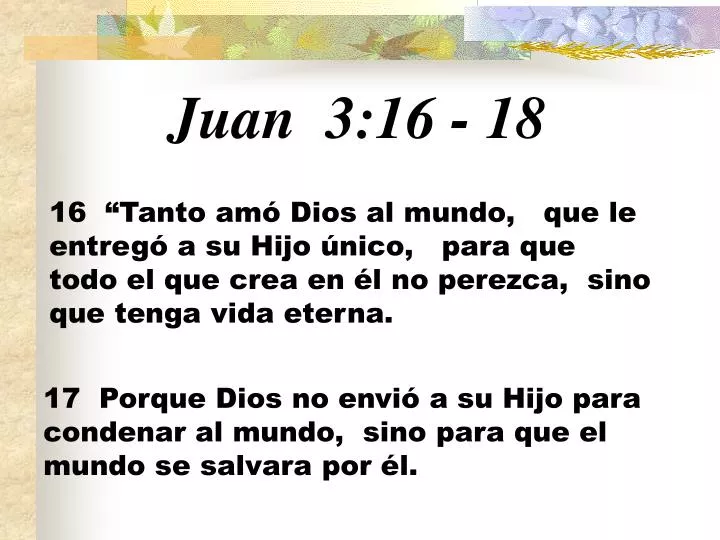 PPT Juan 3 16 18 PowerPoint Presentation Free Download ID 5221770 ppt-juan-3-16-18-powerpoint-presentation-free-download-id-5221770
