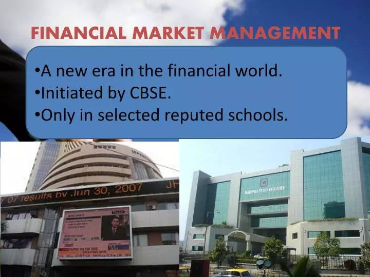 PPT - FINANCIAL MARKET MANAGEMENT PowerPoint Presentation, free ...