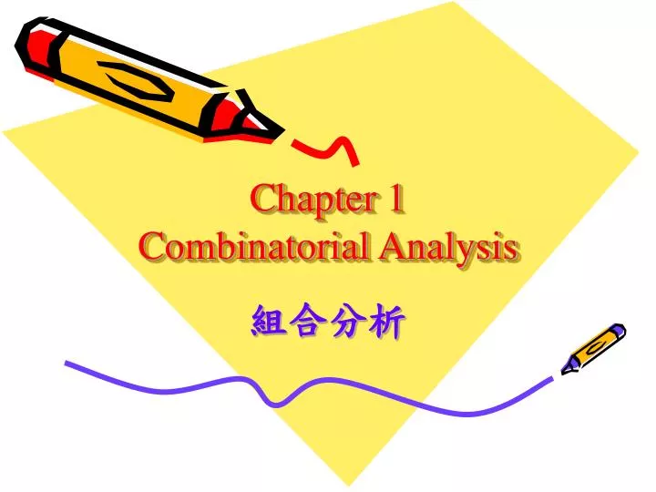 Ppt Chapter 1 Combinatorial Analysis Powerpoint Presentation Free