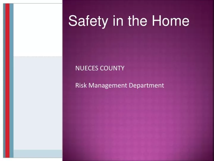 PPT - Safety in the Home PowerPoint Presentation, free download - ID ...