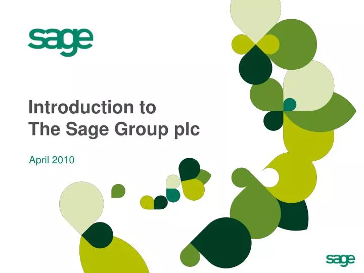 PPT - Introduction to The Sage Group plc PowerPoint Presentation, free ...