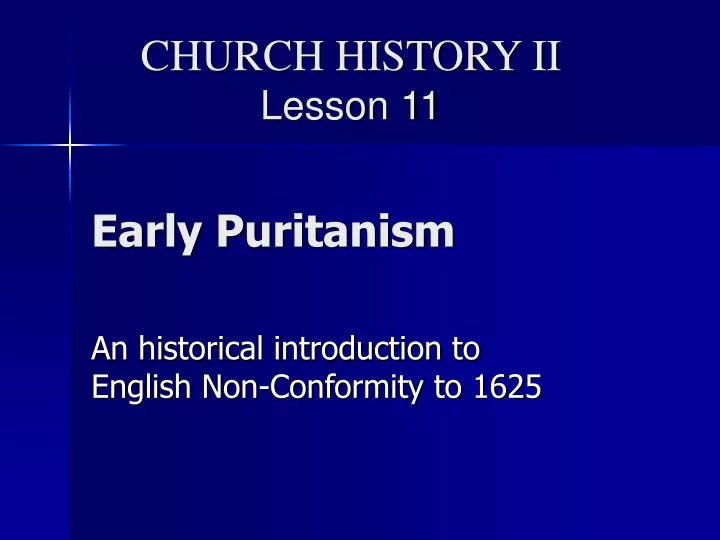 PPT - Early Puritanism PowerPoint Presentation, free download - ID:5229244