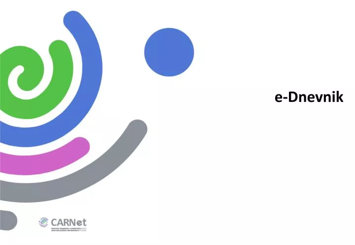 PPT - e -Dnevnik PowerPoint Presentation, free download - ID:5230346