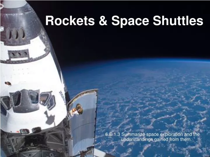 PPT - Rockets & Space Shuttles PowerPoint Presentation, free download ...