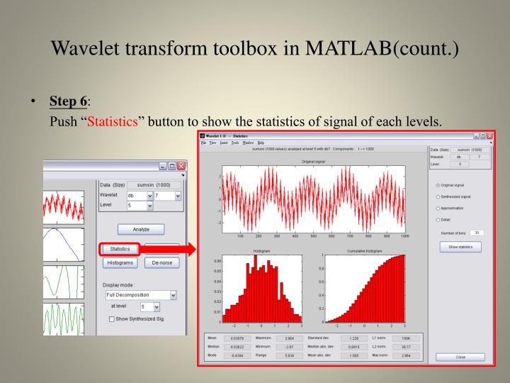 PPT - Learning Wavelet Transform by MATLAB Toolbox PowerPoint Presentation - ID:5232320