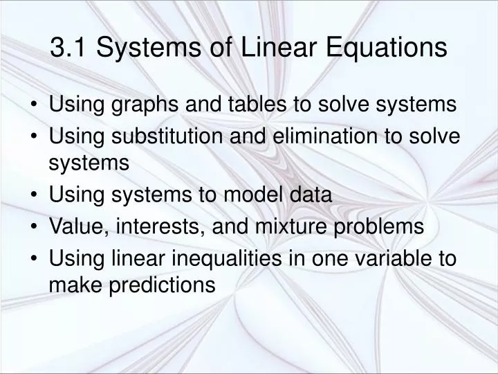 Systems Of Linear Quadratic Equations Powerpoint - Tessshebaylo Systems Of Linear Quadratic Equations Powerpoint - Tessshebaylo