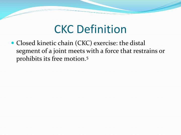 PPT - Closed Kinetic Chain Strenghtening of The shoulder PowerPoint ...