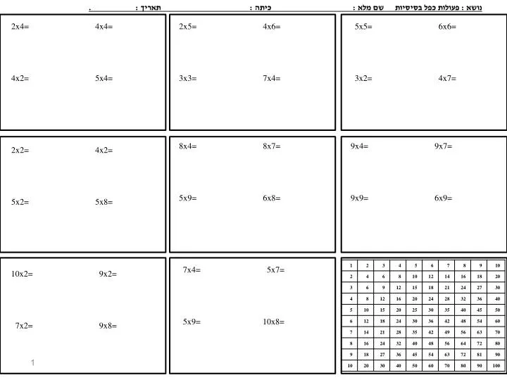 PPT - 2x4= PowerPoint Presentation, free download - ID:5239110