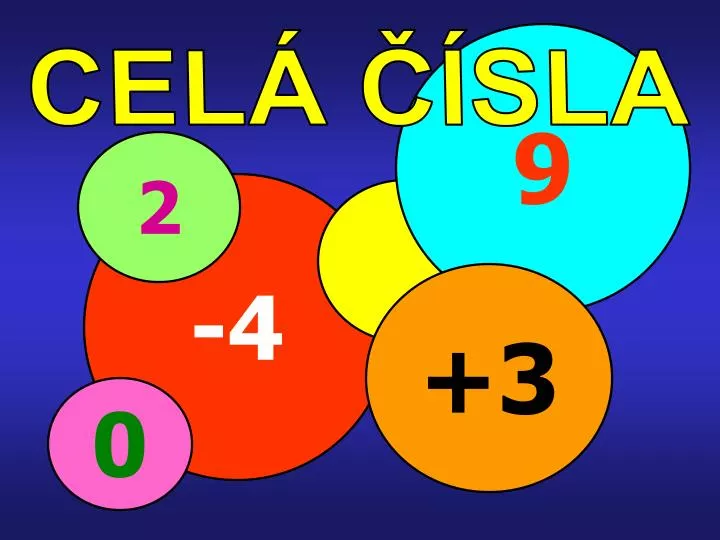 PPT - CELÁ ČÍSLA PowerPoint Presentation, free download - ID:5239118