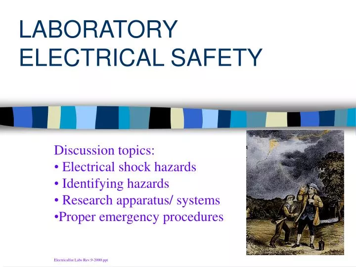 PPT - LABORATORY ELECTRICAL SAFETY PowerPoint Presentation, free ...