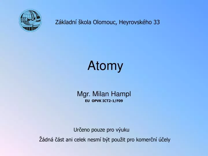 PPT - Atomy PowerPoint Presentation, free download - ID:5239777
