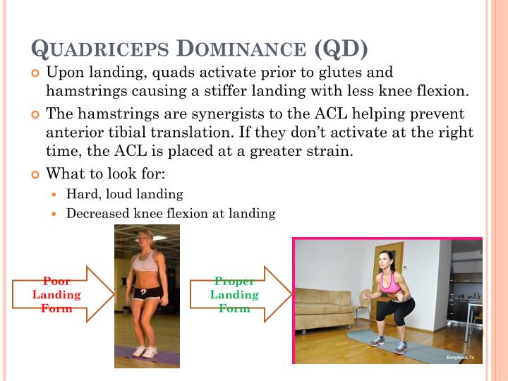 PPT - Prevention of ACL injury and the Tuck Jump Assessment PowerPoint ...