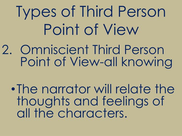  Different Types Of Third Person Point Of View Examples And 