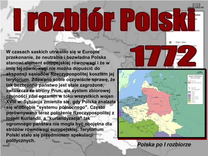 PPT - ROZBIORY POLSKI PowerPoint Presentation - ID:5245676
