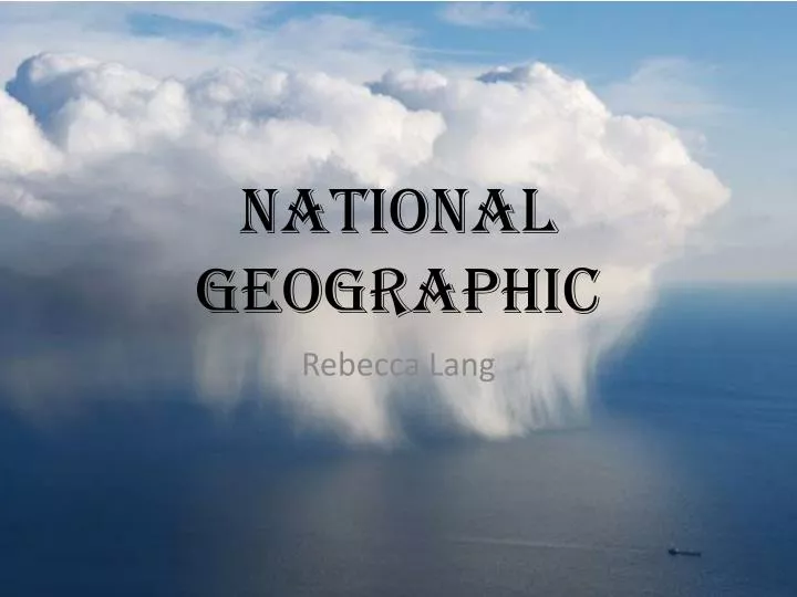 PPT - National Geographic PowerPoint Presentation, free download - ID ...