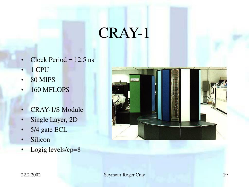PPT - Seymour Roger Cray 1925-1996 PowerPoint Presentation, free ...